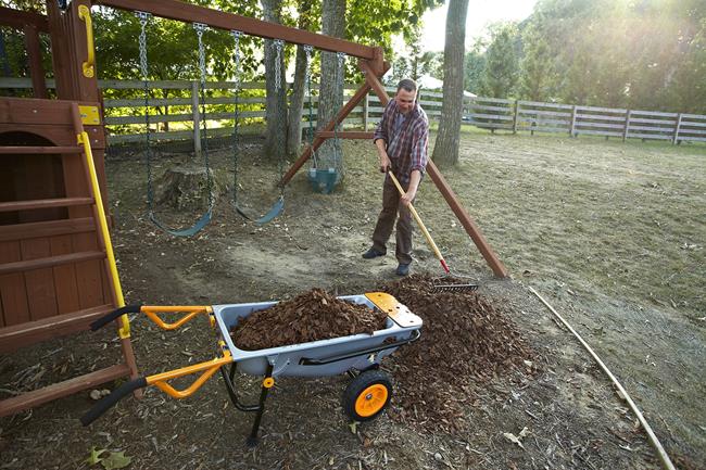 Brouette de jardin multifonction Worx WG050 | rotopino.fr