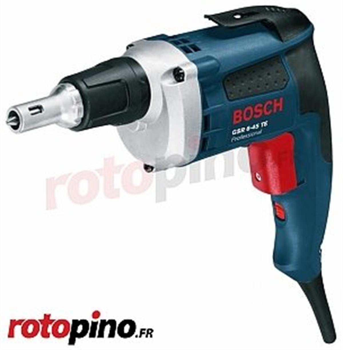Nouvelle visseuse plaquiste de Bosch GSR 6-45 TE avec le chargeur MA 55 ...
